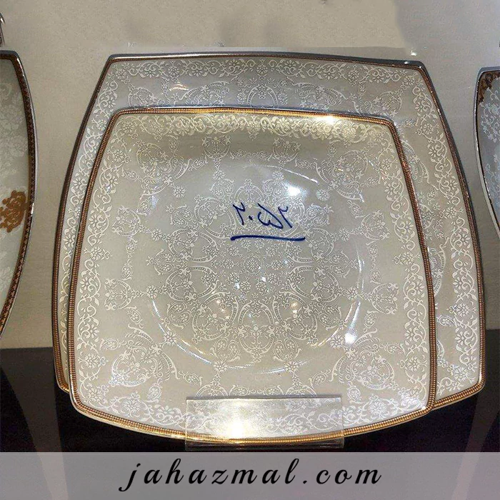 سرویس چینی پردیس طرح مریلا 105 پارچه 12 نفره - جهازمال